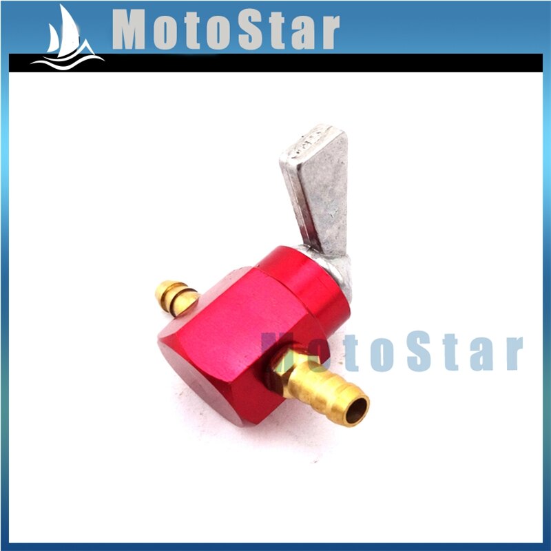 Rood CNC Legering 6mm 1/4 ''Gas Benzine Brandstof ... – Grandado