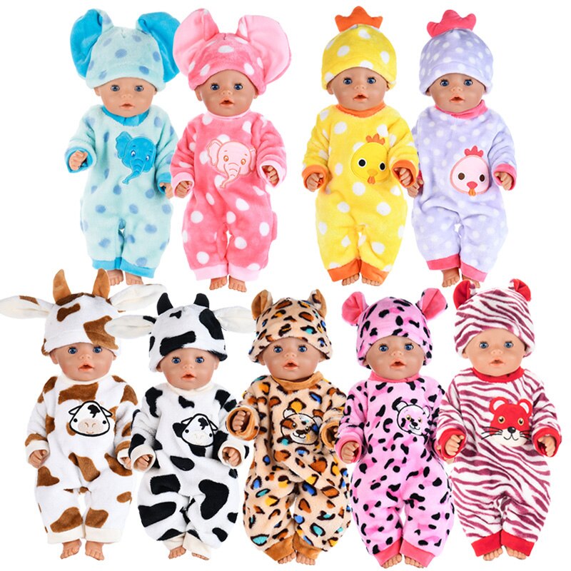 Lovely Plush Suit For 17 Inch Dolls 43cm Baby Doll... – Grandado