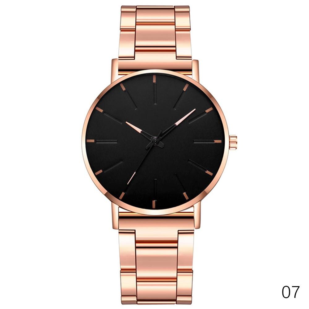 Minimalist Men's Ultra Thin Steel Belt Quartz Wris... – Grandado