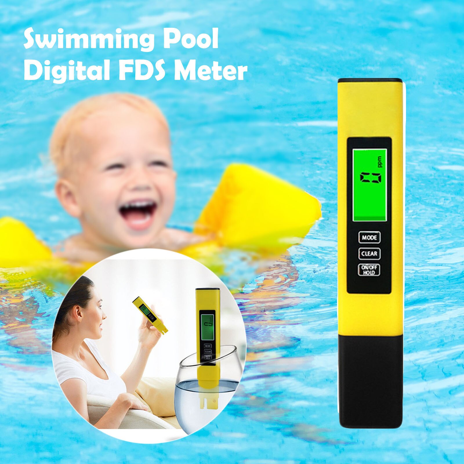 TDS-3 Meter Temp PPM Digital LCD Tester Tap Water ... – Grandado