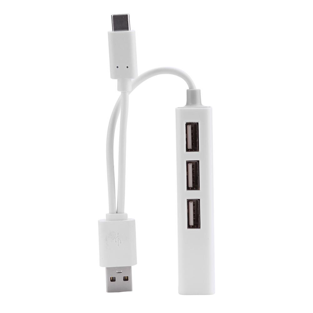 USB Hubs Multi-function USB2.0 Hub Type C to Rj45 ... – Grandado