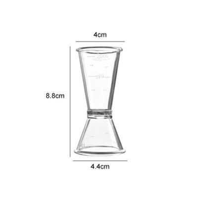Hars Bar Meter Cup Dubbele Hoofd Meten Cocktail Sc... – Vicedeal