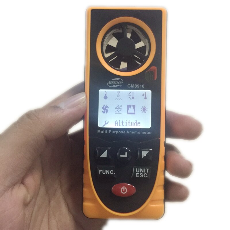 Portable Digital Multi-purpose Anemometer Barometr... – Grandado