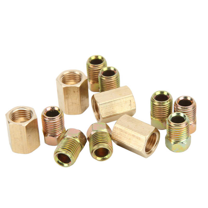 Remleiding Fittings Kit 3/8in ‑ 24 Draad Rem Buis ... – Vicedeal