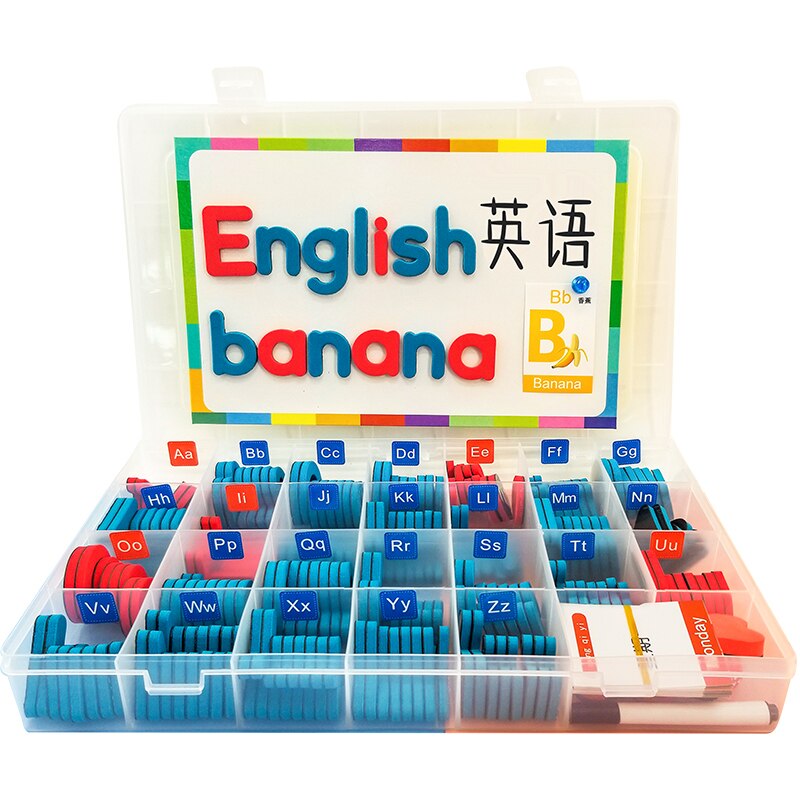 208PCS Magnetic Foam Letters Teaching Aids Alphabe... – Grandado