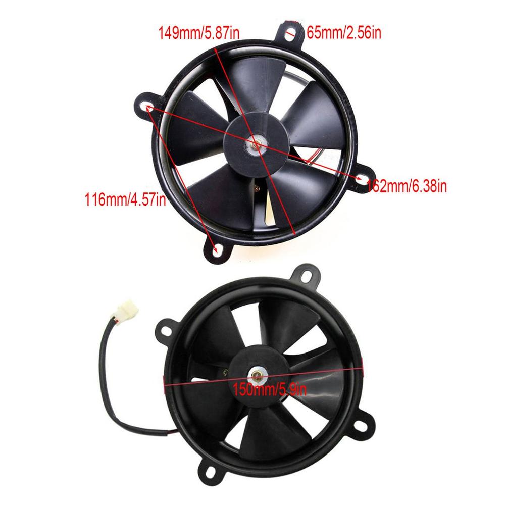 6 Inch Radiator Thermo Electric Cooling Fan 150C 2... – Grandado
