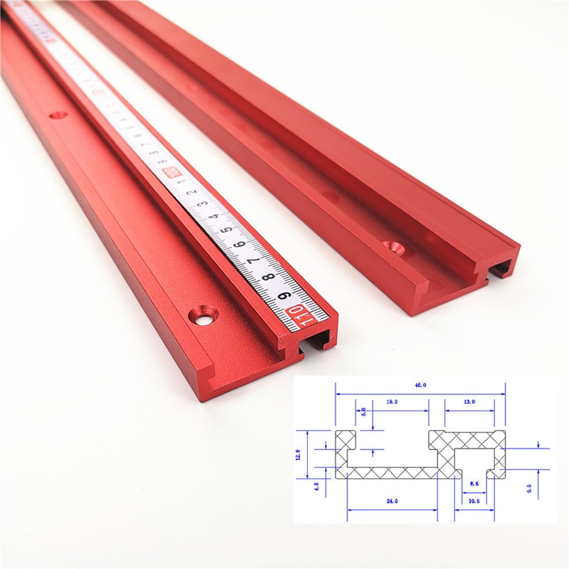 Universal 45 Type T-track T-slot Miter Track Jig W... – Grandado