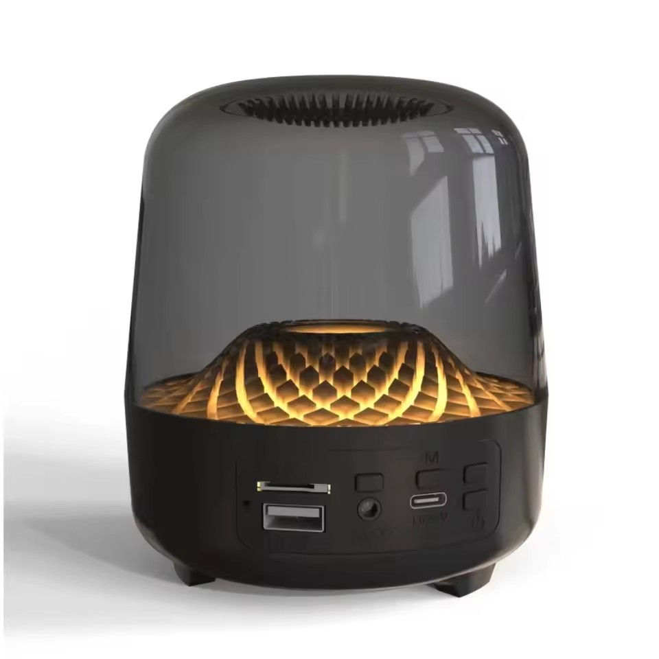 Lydboks bluetooth-høyttaler subwoofer fargerik gla... – Grandado