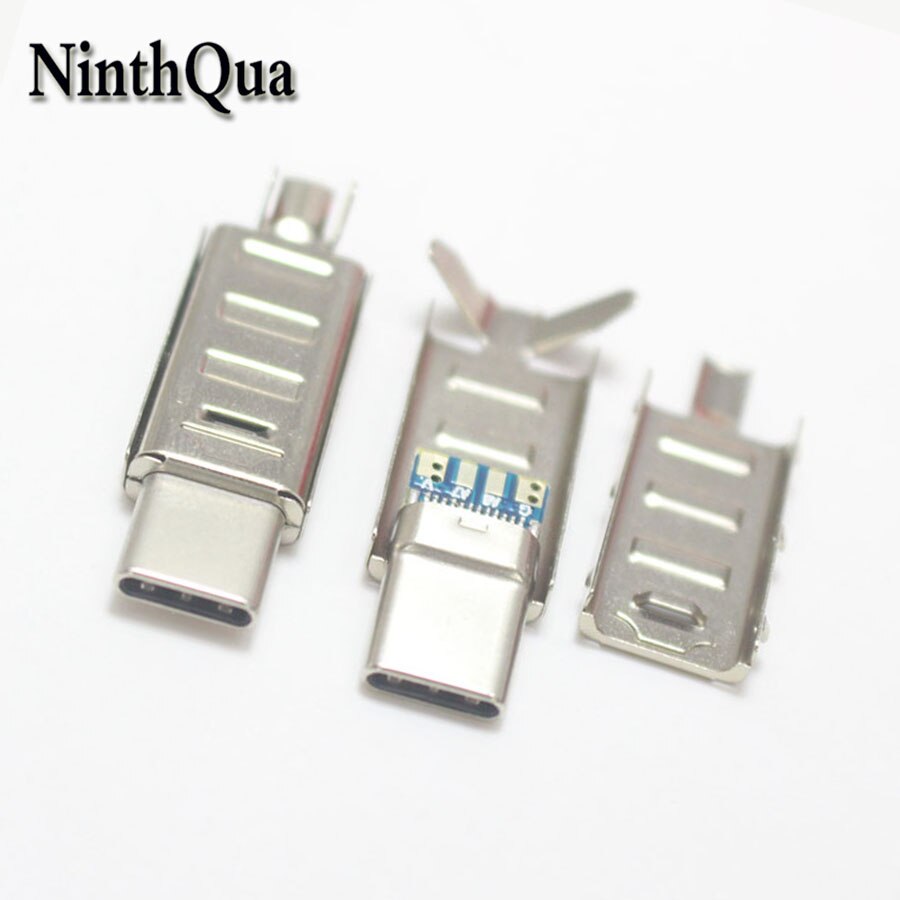 10sets 3 in 1 Male Type-C USB Plug USBC Welded typ... – Vicedeal