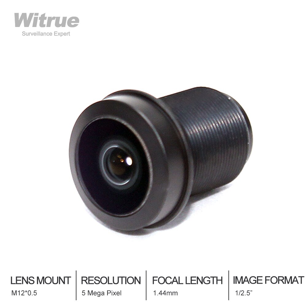 Fisheye Lens 5 Mega Pixel 1.44mm F2.0 1/2.5" ... – Grandado