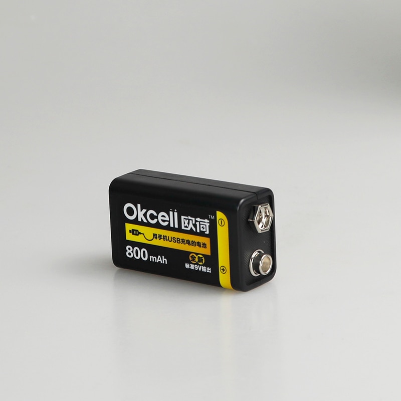 OKCELL 9V Akku 800mAh USB Tragbare OKcell Micro US... – Vicedeal