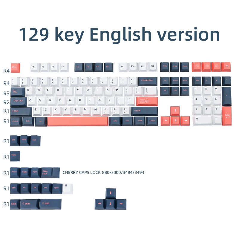 Japanse Bento Keycaps Cherry Profiel Dye Sub Pbt K... – Vicedeal