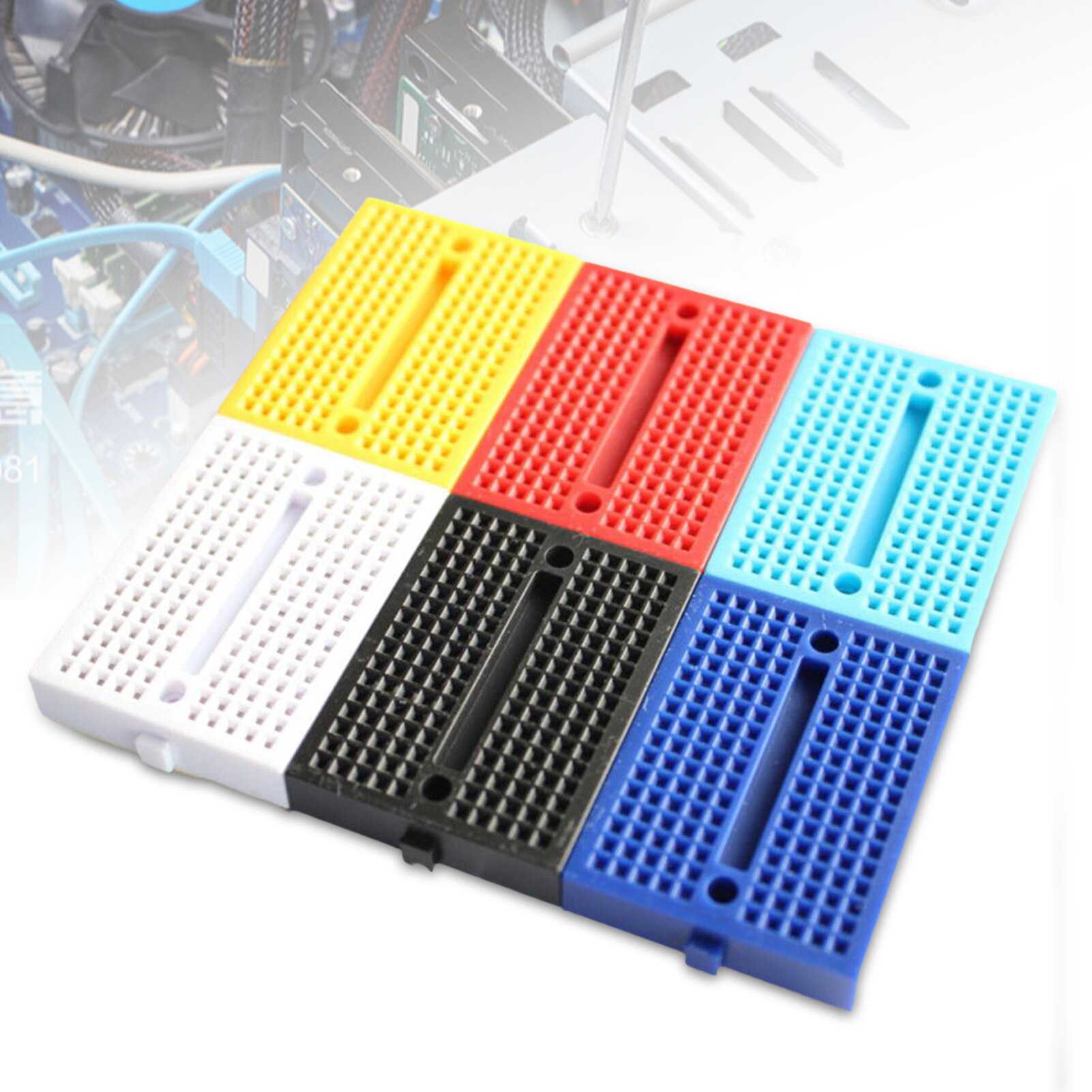 6Pcs BB-601 Breadboard Multi-color Solderless Test... – Grandado