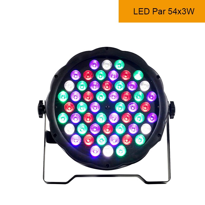 54x3W LED Par Light RGBW Disco Wash Light Equipmen... – Grandado