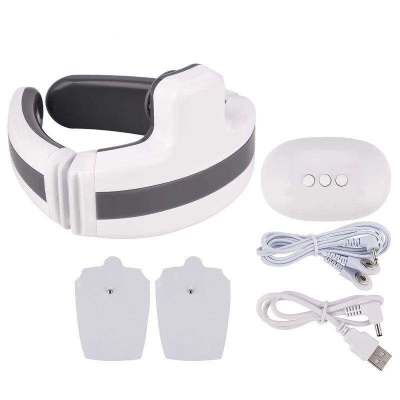 Neck Massager Wireless 3D Pulse Heating Smart Elec... – Grandado
