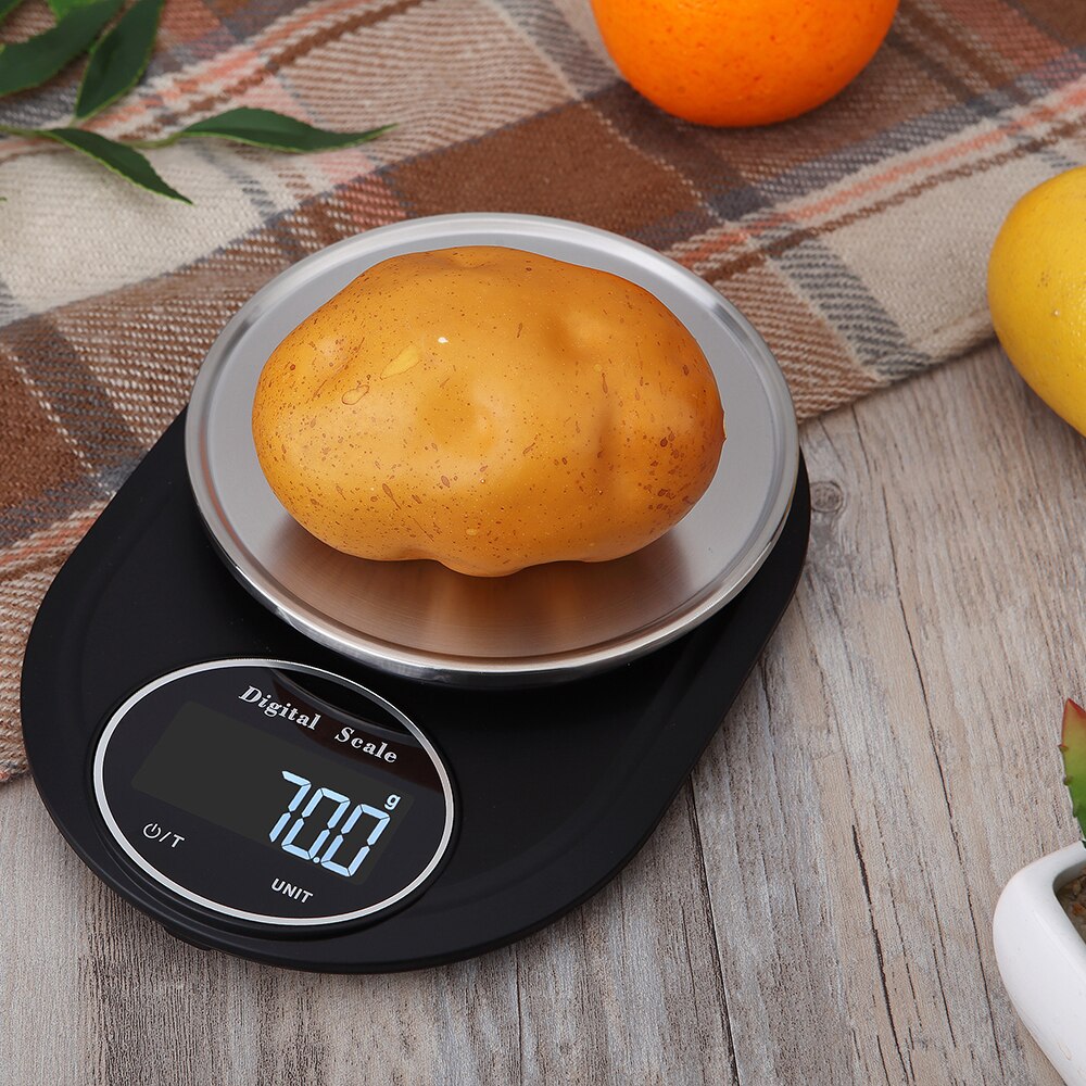 Household Stainless Steel Kitchen Scale 5Kg/0.1g L... – Grandado