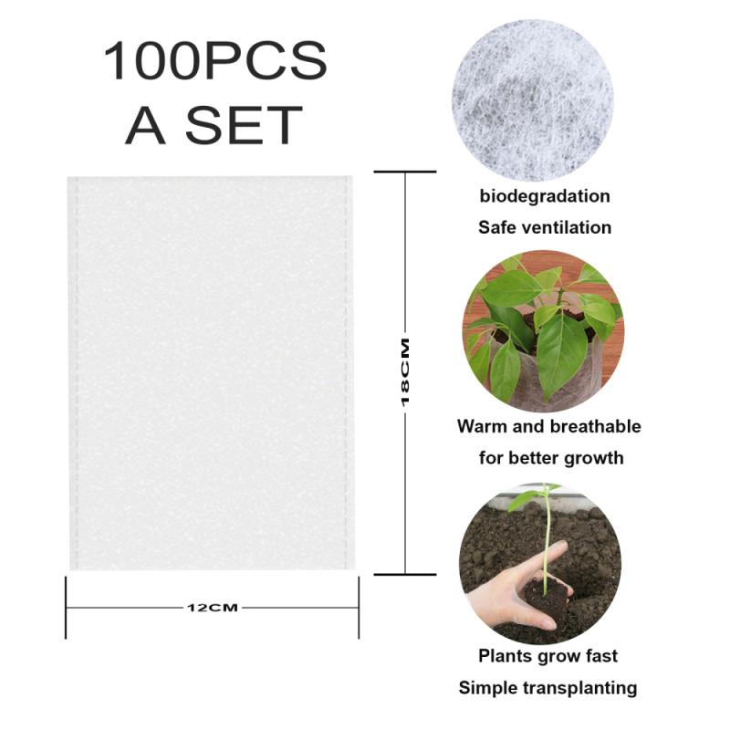 Biodegradable Nonwoven Fabric Nursery Plant Grow B... – Grandado