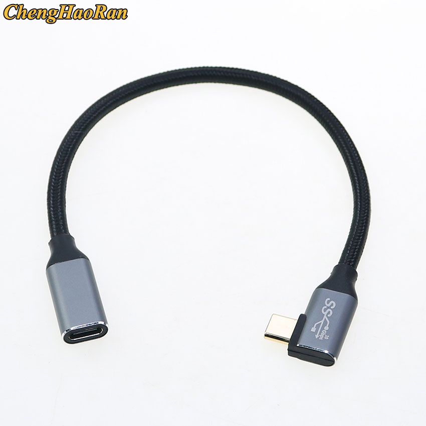 USB-C extension cable Gen.2 10G Angled 90-degree U... – Grandado
