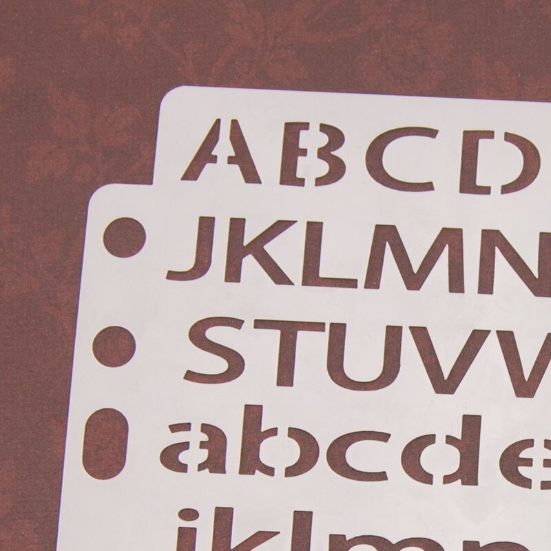 Letters Numbers Sticker Painting Stencils for Diy ... – Vicedeal