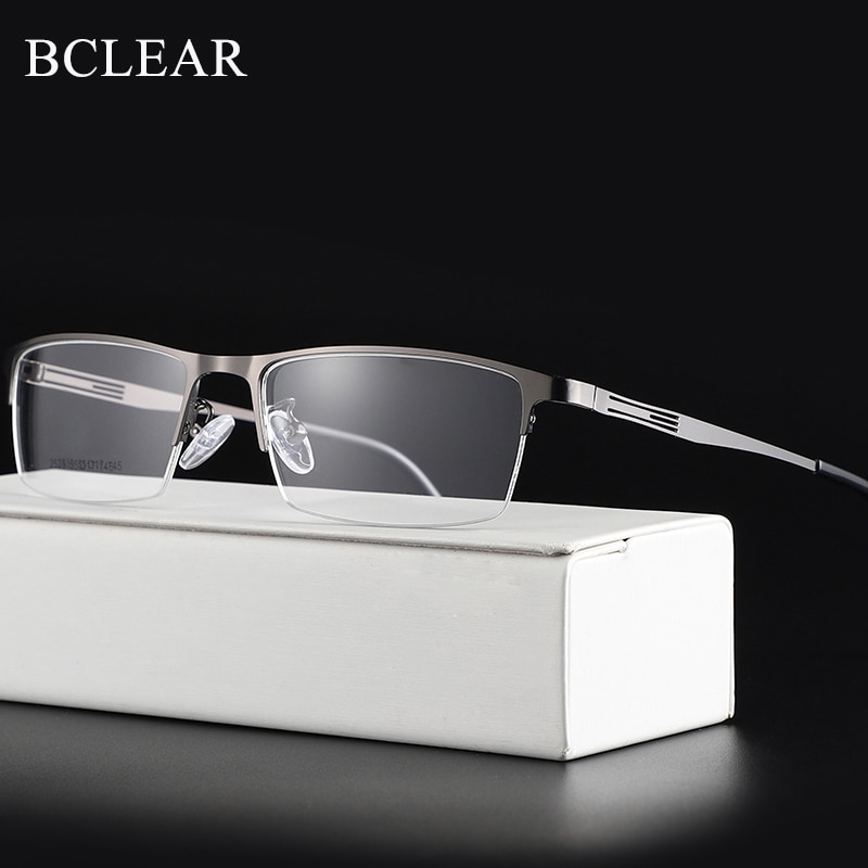 BCLEAR Titanium Legering Glazen Frame Mannen Ultra... – Grandado