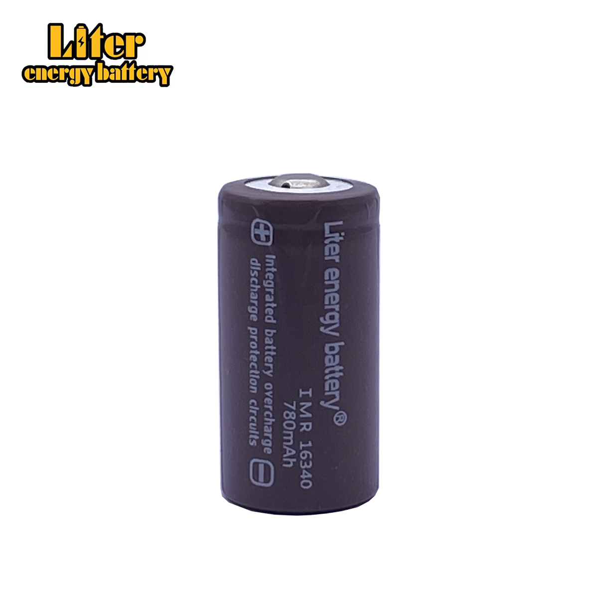 Liter energy battery RCR 123 16340 780mAh 3.7V Li-... – Grandado