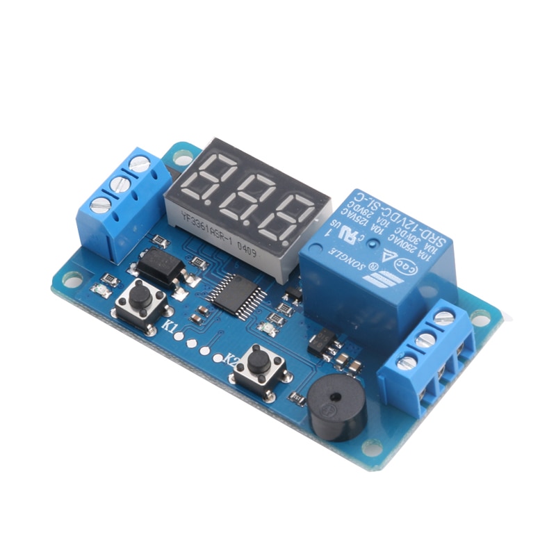 DC 12V LED Display Digital Delay Timer Control Swi... – Grandado