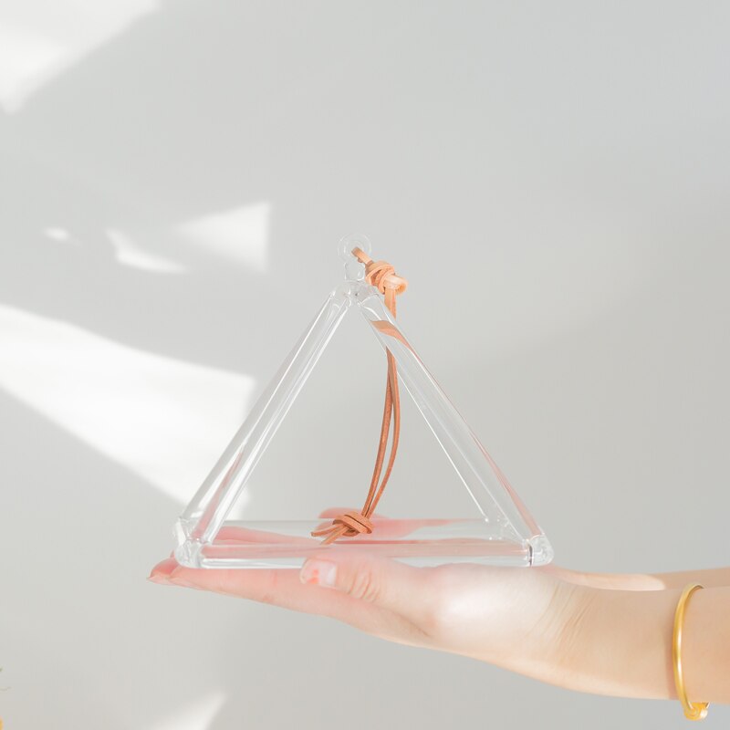 7inch Clear Quartz Crystal Singing Pyramid+Mallet ... – Grandado