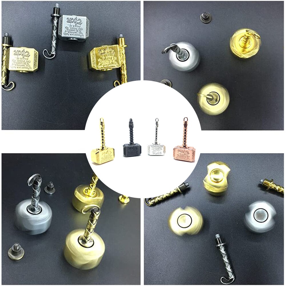 Updated Version Hammer Shape Fidget Spinner Cool M... – Grandado