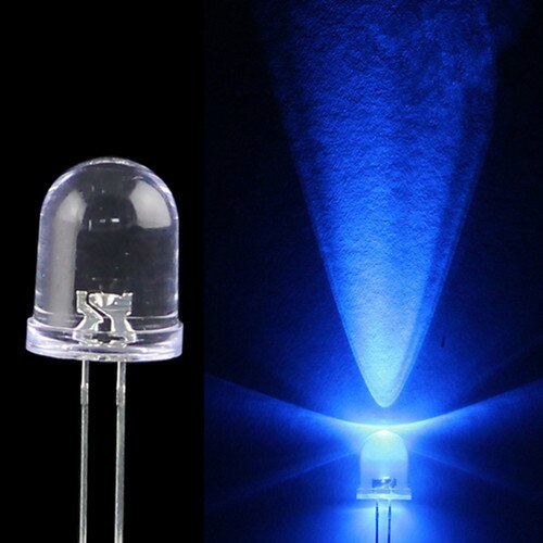 100pcs Ultra Bright LED 10mmRed/ Blue/Green/Orange... – Grandado