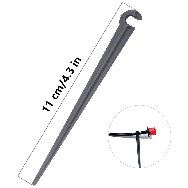 Irrigation Drip Support Stakes 1/4 inch Tubing Hos... – Grandado
