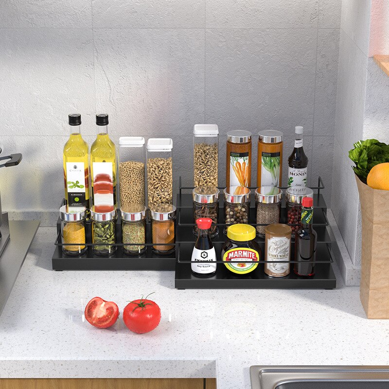 Step-wise Spice Rack Kitchen Organizing Storage Ra... – Grandado