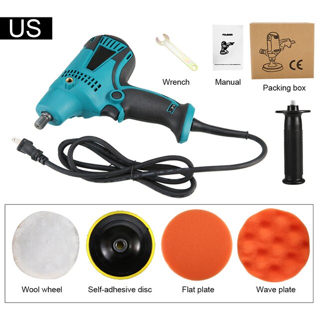 800W Car Polisher Grinding Machine 220V Mini Polis... – Grandado