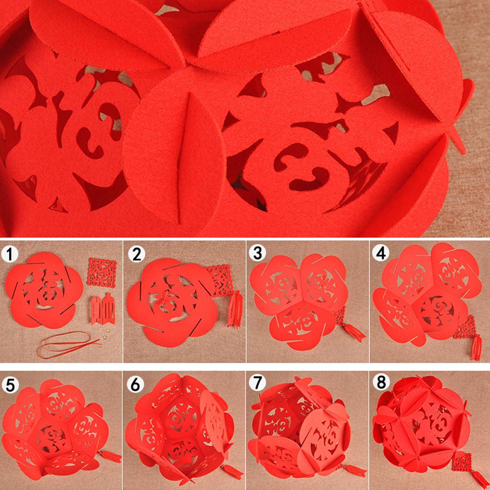 Beautiful Chinese Red Lantern Hanging Spring Festi... – Grandado