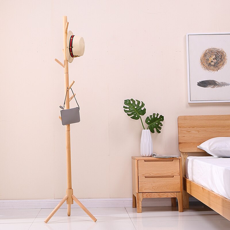 Louis Coat Racks Simple Landing Bedroom Solid Wood... – Vicedeal