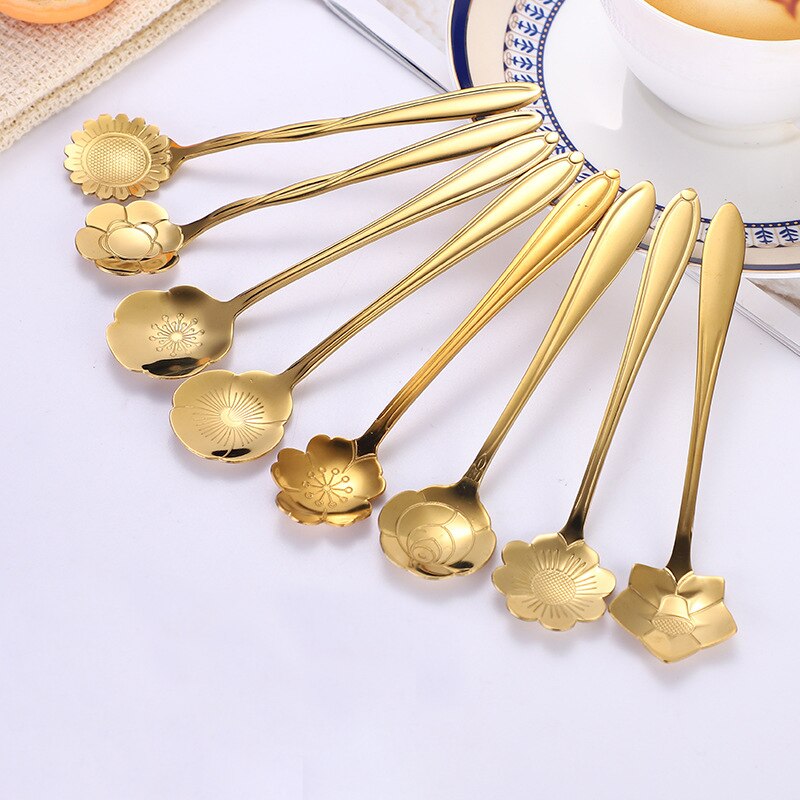 1 Stuk Goud Roestvrij Stalen Lepel Bruiloft Diner ... – Grandado