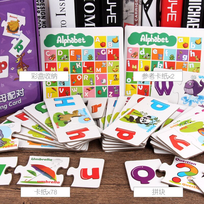 Uppercase And Lowercase Letters Matching Card Chil... – Vicedeal