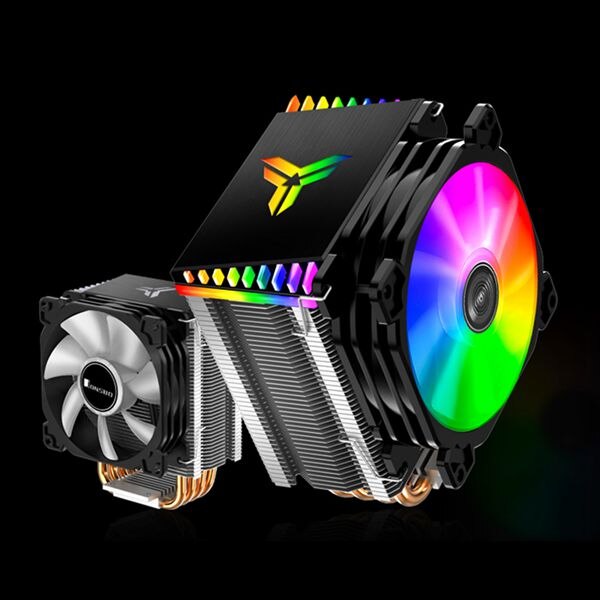 Jonsbo CPU Cooler ARGB Fan 4 Heat Pipes Heatsink f... – Grandado