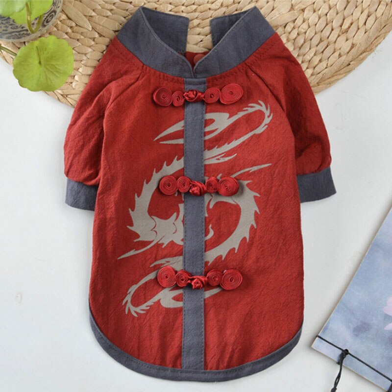 Hond Hanfu Kung Fu Shirt Kleding – Vicedeal