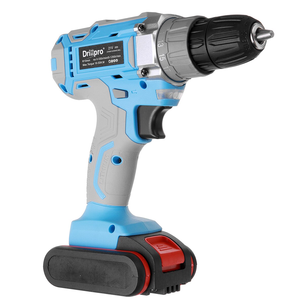 Drillpro 12V 16V 21V 10Mm Accuboormachine Elektris... – Grandado