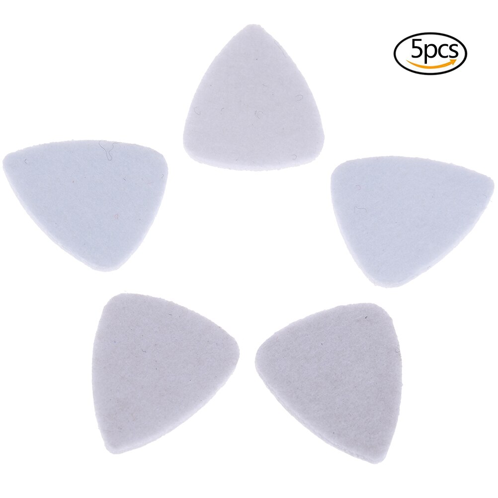 5 Pcs/lot Soft Hard Ukulele Wool Felt Picks Mandol... – Grandado