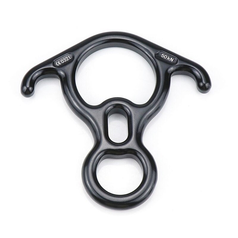 50kn figur 8 descender, descender gear med bøjede ... – Grandado
