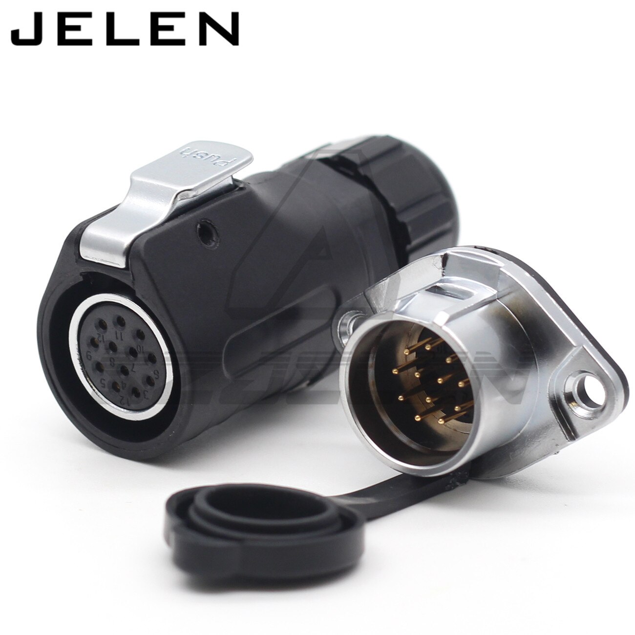 XHE20, IP67 2/3/4/5/6/7/8/9/10/12 pin Waterproof c... – Grandado