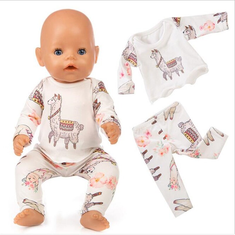 Born Baby Doll Clothes Fit 18 inch 40-43cm Unicorn... – Grandado