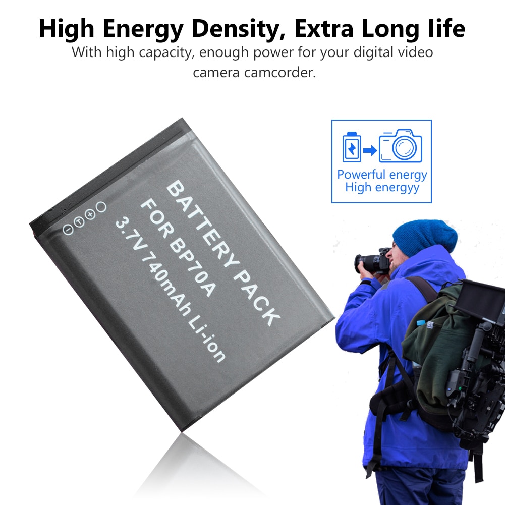 BP70A EA-BP70A Battery For Samsung ES70 ES71 ES73 ... – Grandado