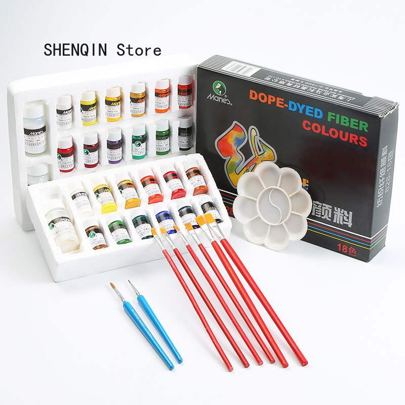 Professionele Textiel Verf Kleur Verf Acryl Diy Ha... – Vicedeal