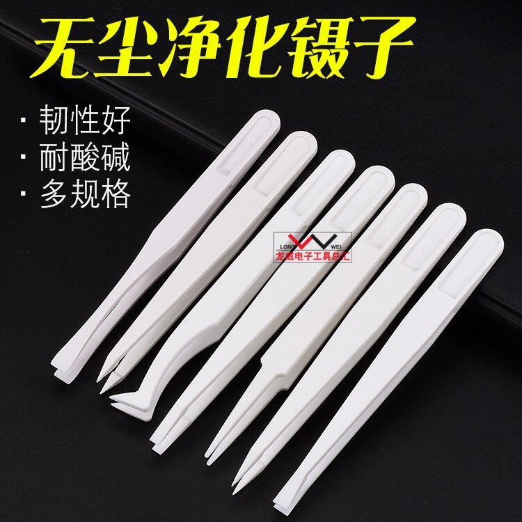 Plastic Pincet Wit Antimagnetic Pincet Elektronisc... – Grandado