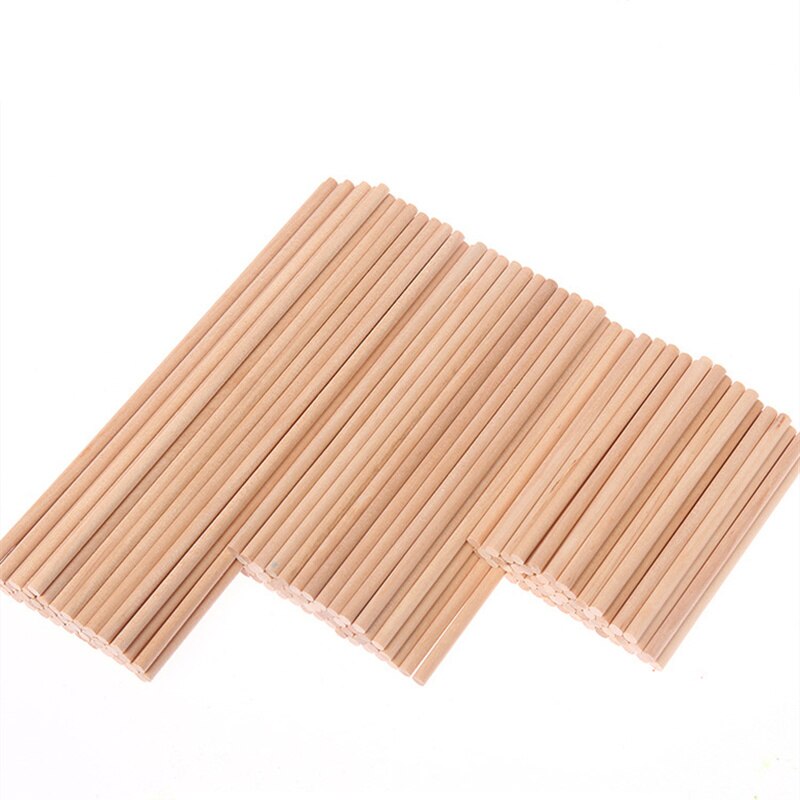 50Pcs Natural Wooden Pop Popsicle Sticks 10/15CM L... – Grandado