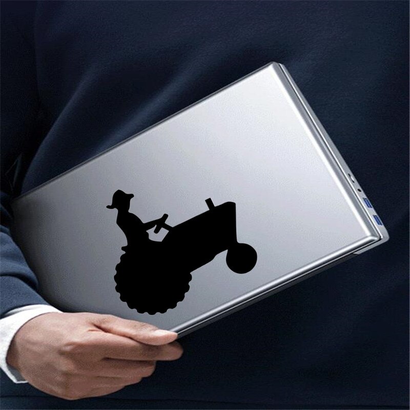 Toilet Stickers Farmer Tractor One Piece Removable... – Grandado