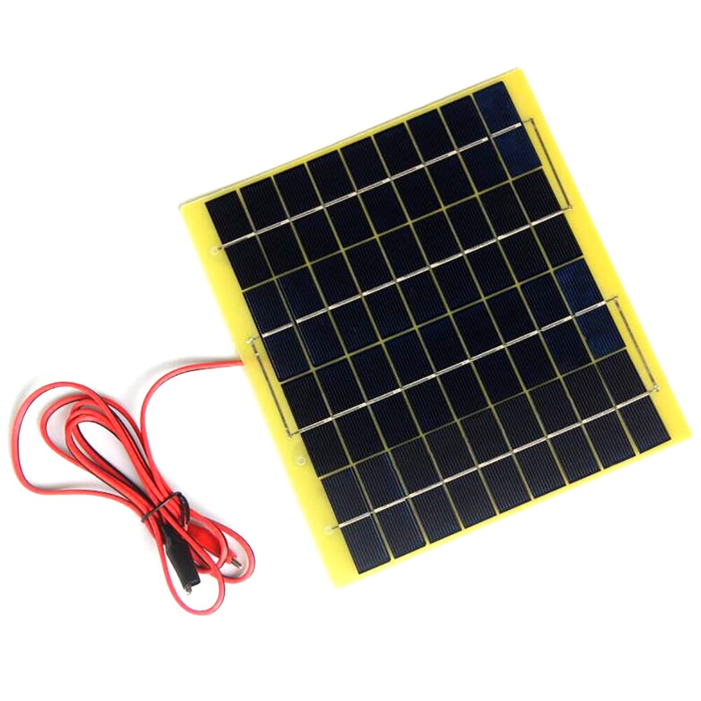 5w 18v polykrystallinske solcelle solpanel solcell... – Vicedeal