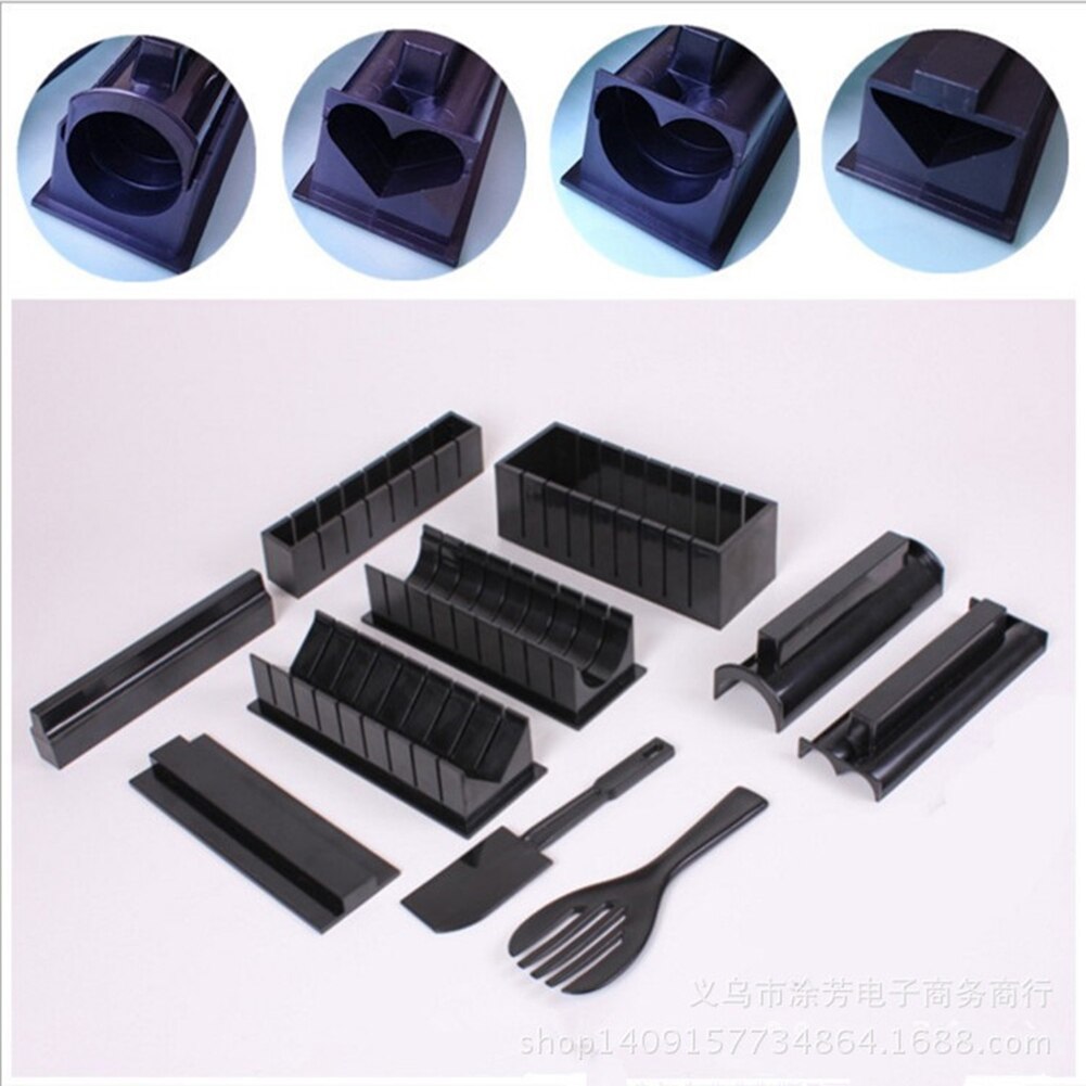 10Pcs Maker Kit Rice Roll Mold Kitchen DIY Making ... – Grandado